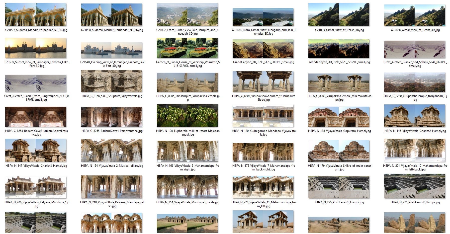 3D Side by Side CC Photo Collection Vol 1, 380 SBS Images for Virtual ...