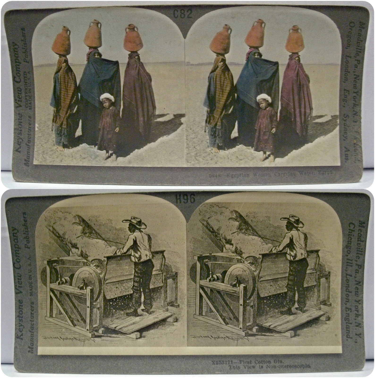 Vintage Stereoscopic Photographs Collection From 1800s America. 131 ...