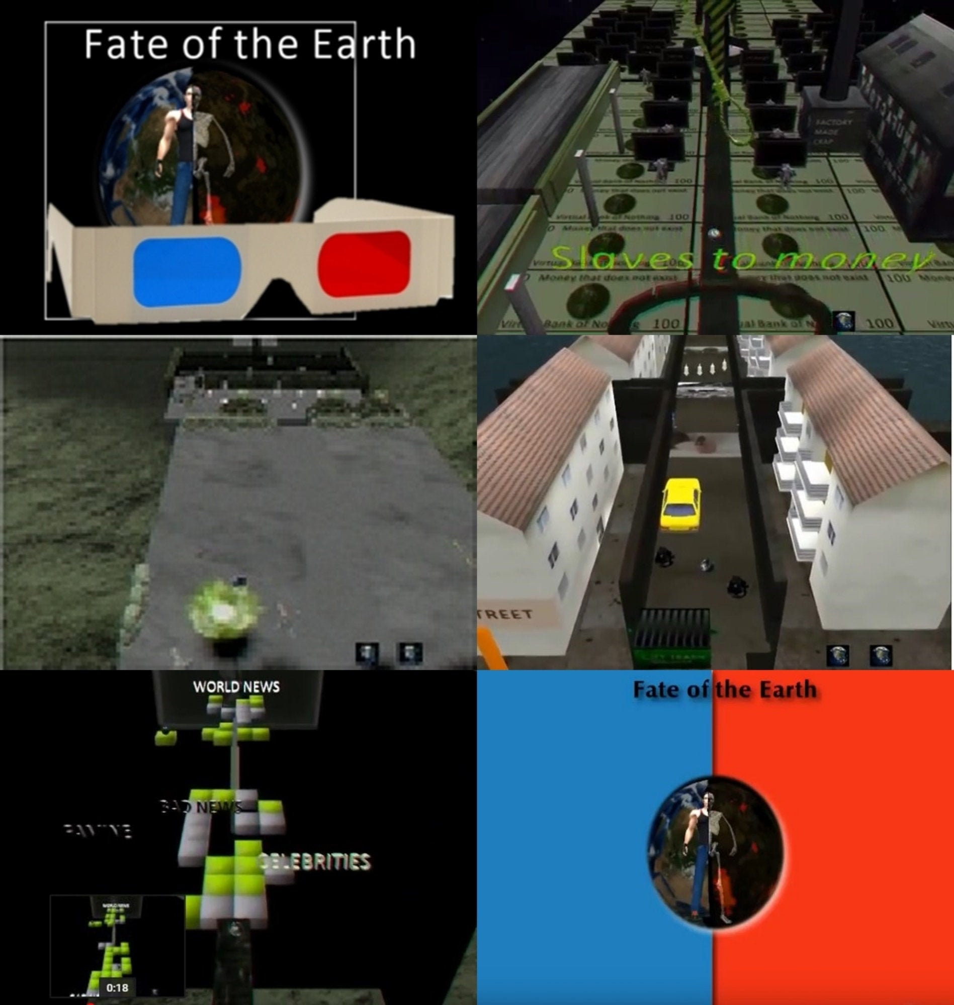 Includes 3D and non 3D versions. Fate of the Earth stereoscopic ...