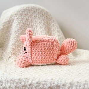 Loaf Cat Cube Crochet Pattern. PDF Plush Kitten Tutorial. Cute ...