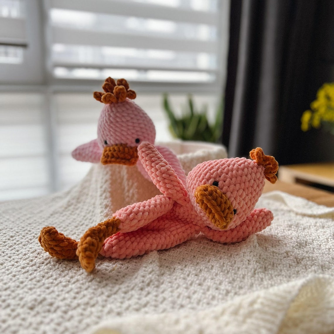 No-sew Duck Snuggler Crochet PATTERN Duck Amigurumi Snuggler Pattern ...