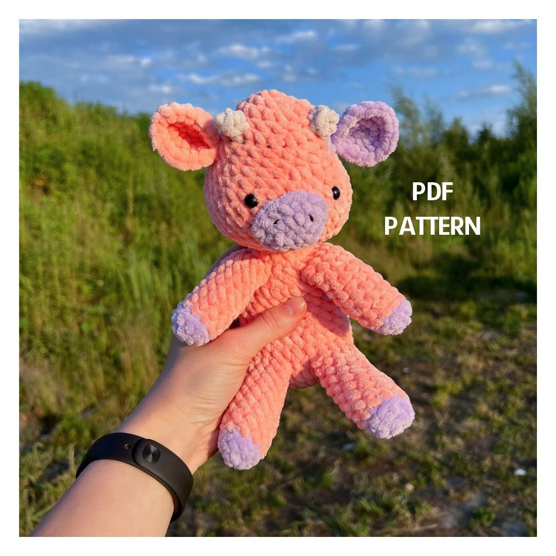 Highland Cow Crochet Pattern - Etsy