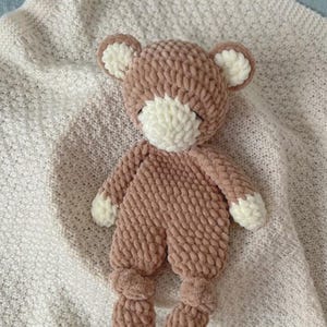 Teddy Bear Snuggler Crochet Pattern, PDF - Etsy
