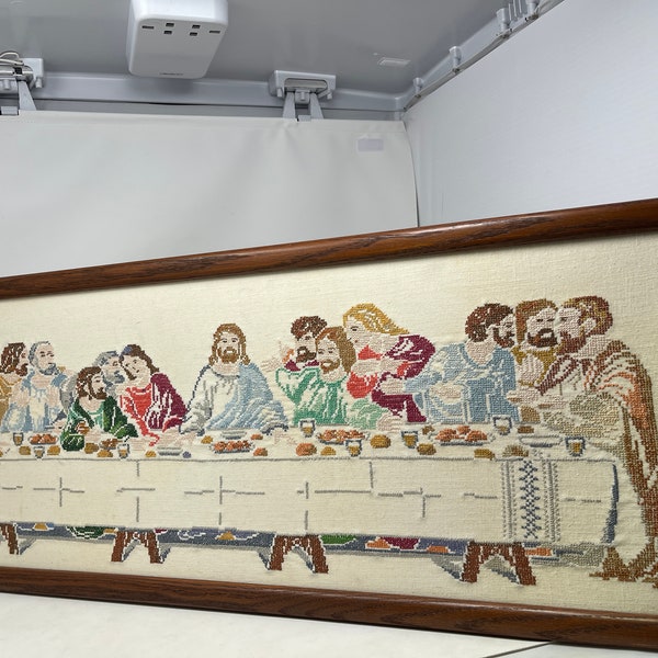Last Supper Cross Stitch - Etsy