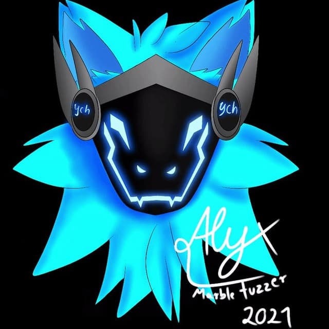 Animated Protogen YCH Animation | Etsy