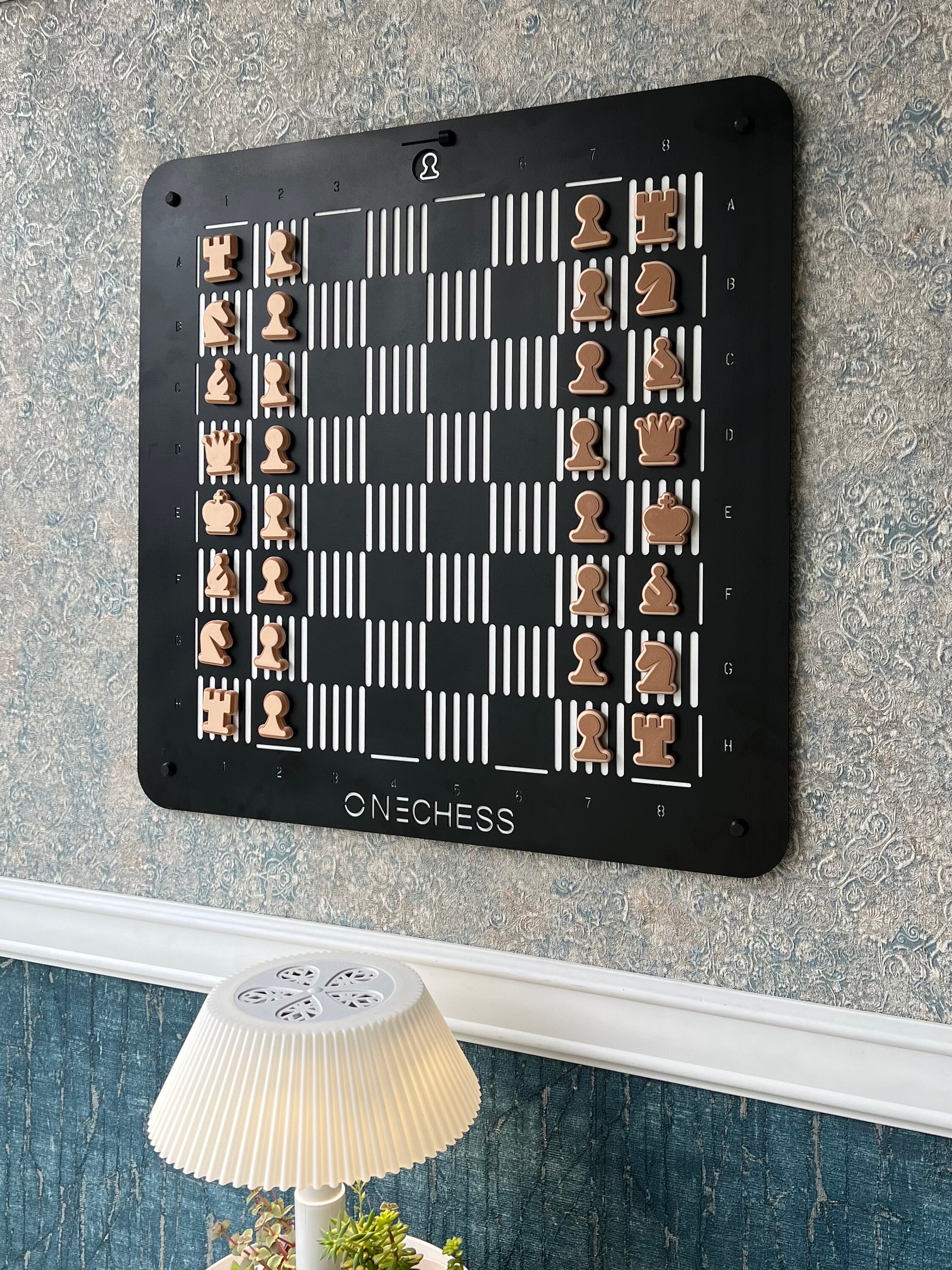 Big Wall Metal Game New Generation Metal Magnetic Wall Chess Set: Mio X ...