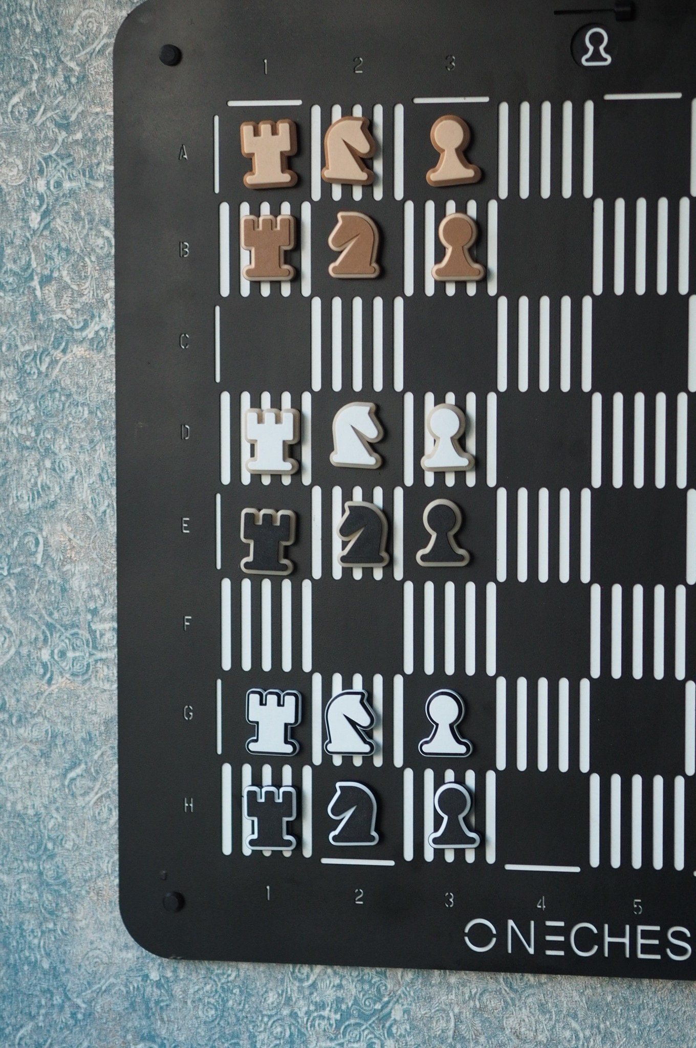 Big Wall Metal Game New Generation Metal Magnetic Wall Chess Set: Mio X ...