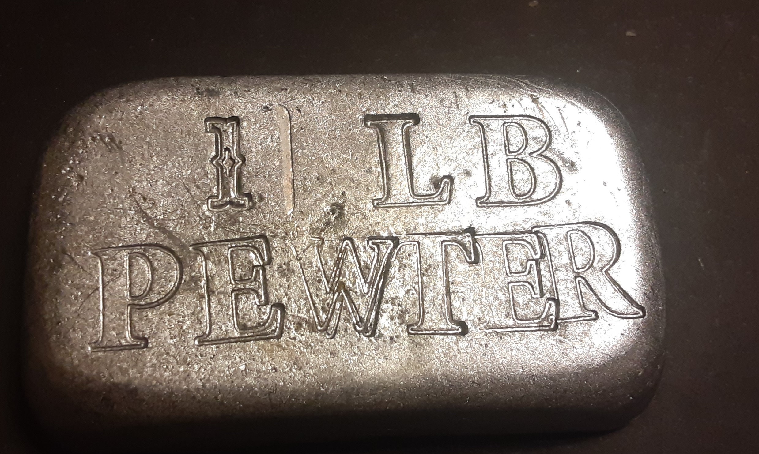10 Lbs PEWTER Ingots Bullion Bars Solid Casting Very Clean | Etsy