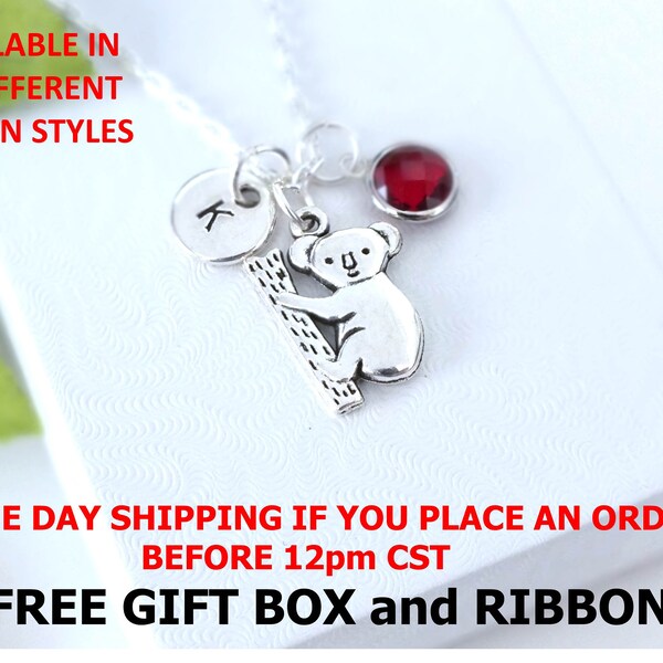 Koala Necklace - Etsy