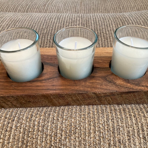 Rustic Votive - Etsy