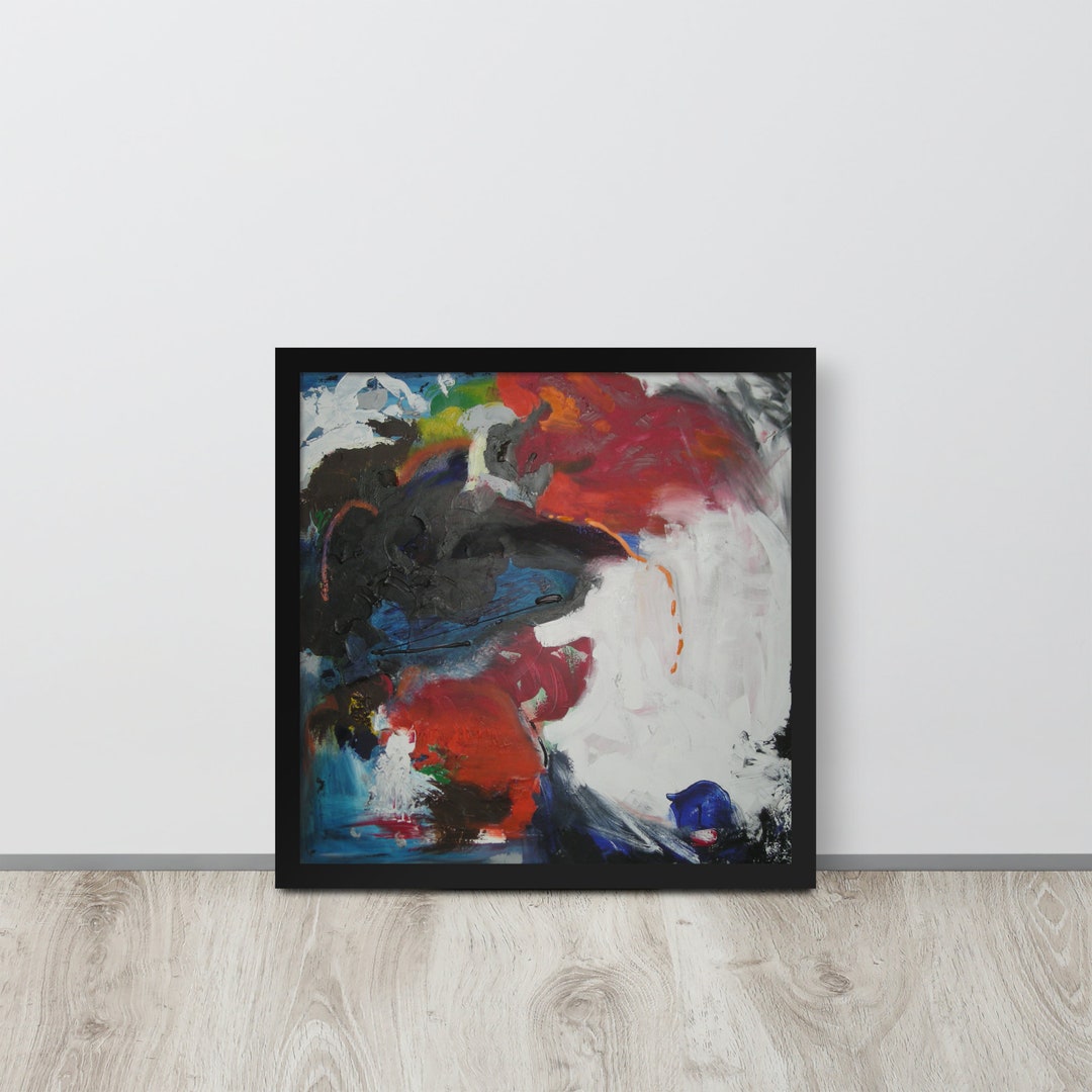 Abstract Art Print: Home Decor, Colorful Wall Art, Digital Print ...
