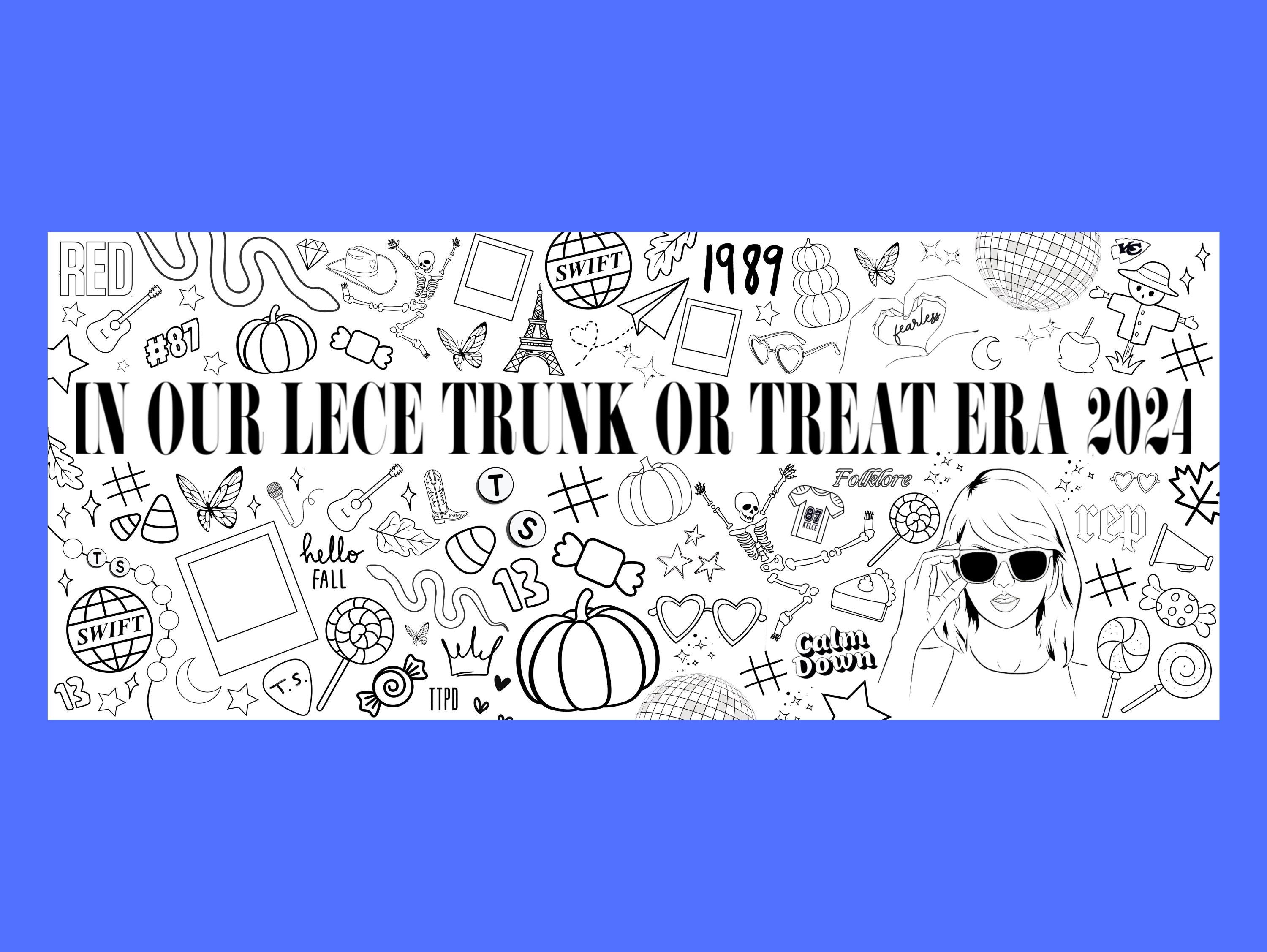 Custom Banner Coloring Sheet Personalized Birthday Banner Fast Shipping ...
