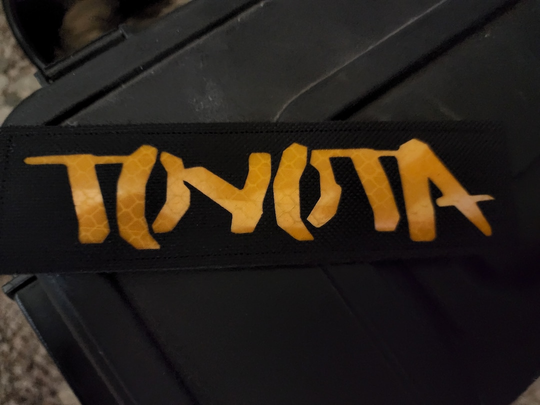 Reflective Toyota Morale Patch - Etsy