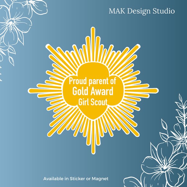 Gold Award Girl Scout - Etsy