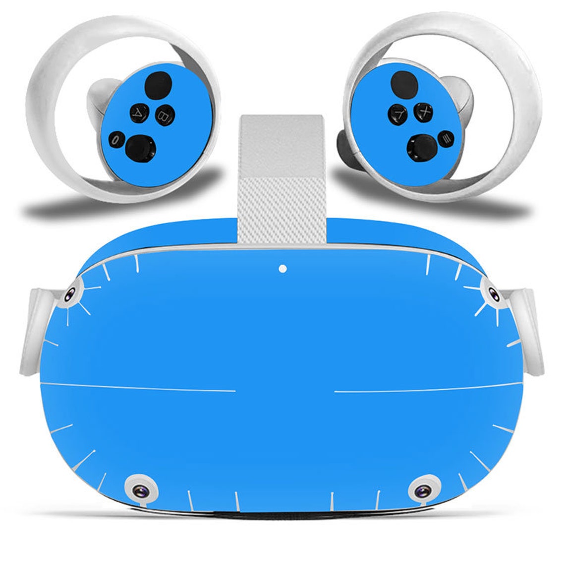 Oculus Quest 2 Skin Sky Blue Vinyl Decal Wrap Sticker for | Etsy