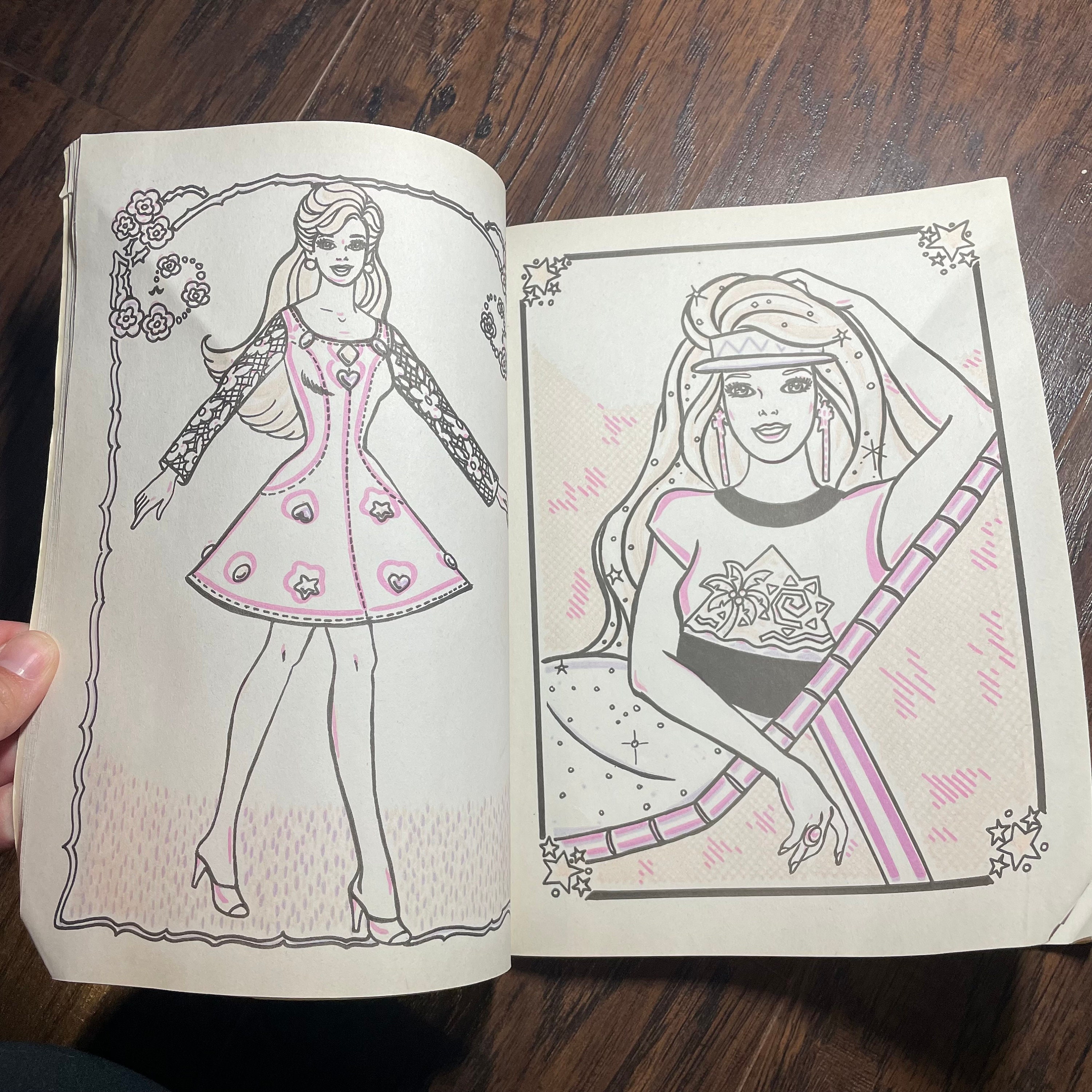 Vintage Barbie Golden Books Paint With Water Book - Etsy