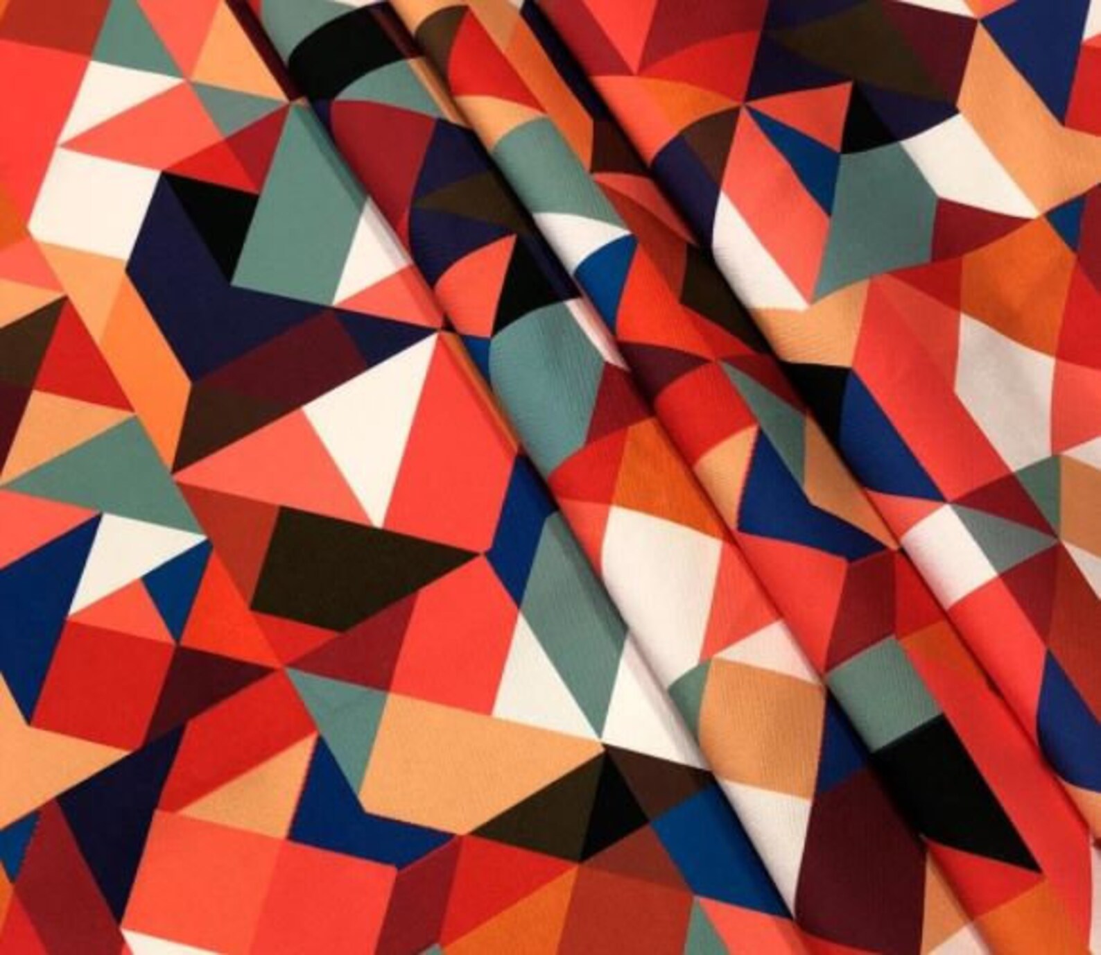 Triangle Upholstery Fabric Discount Fabric Pillow Fabric | Etsy