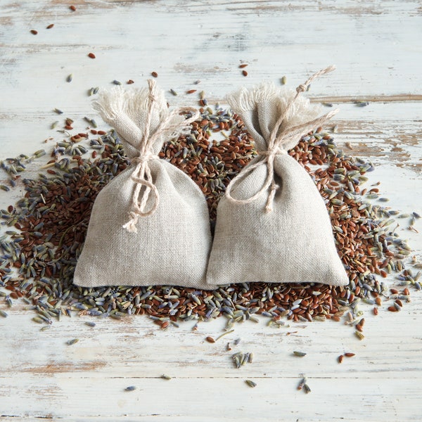 Linen Sachets - Etsy