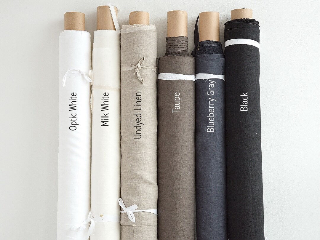 Linen Fabric by the Yard or Meter. Linen Fabric for Sewing - Etsy