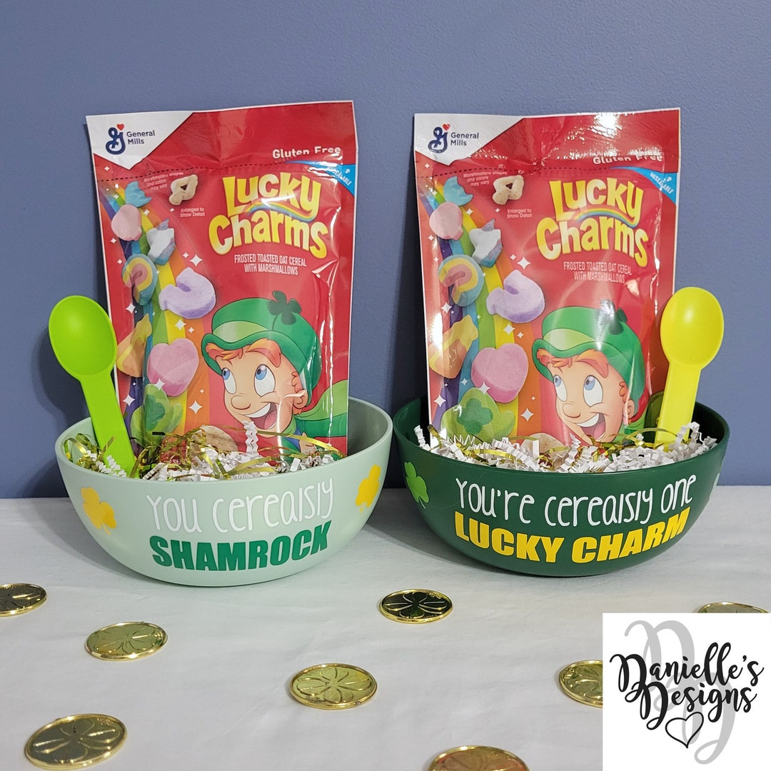 Personalized St Patrick's Day Gift Cereal Bowls You - Etsy