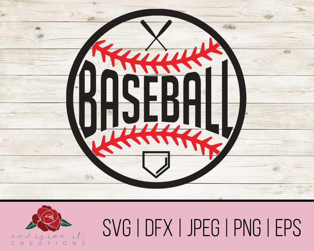 Baseball Text SVG, Curved SVG, Arched Baseball SVG, Cricut Svg, Dxf ...