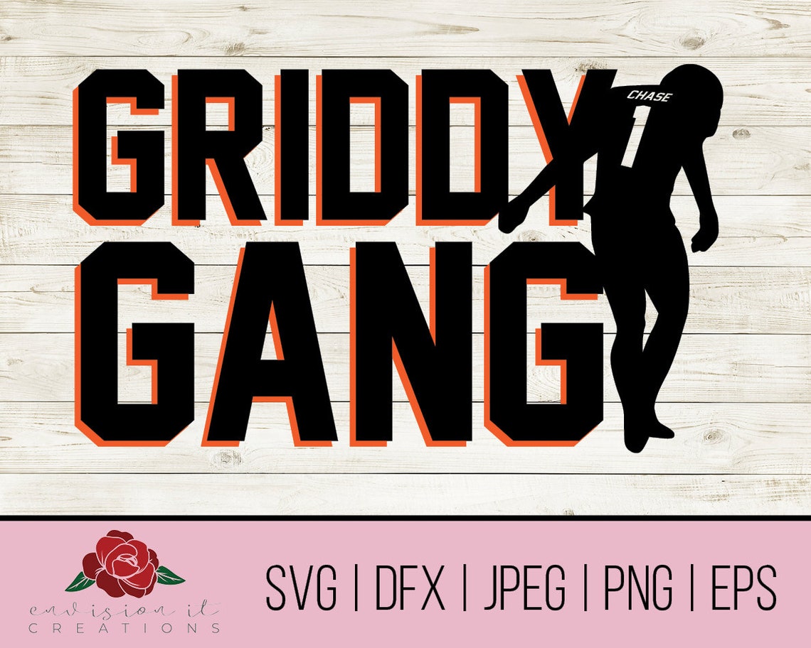 Griddy Gang SVG Griddy SVG Gang SVG Ja'marr Chase Svg - Etsy Israel