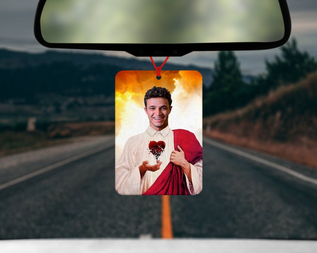 Saint Lando Norris Inspired Car Air Freshener - Car Accessories ...