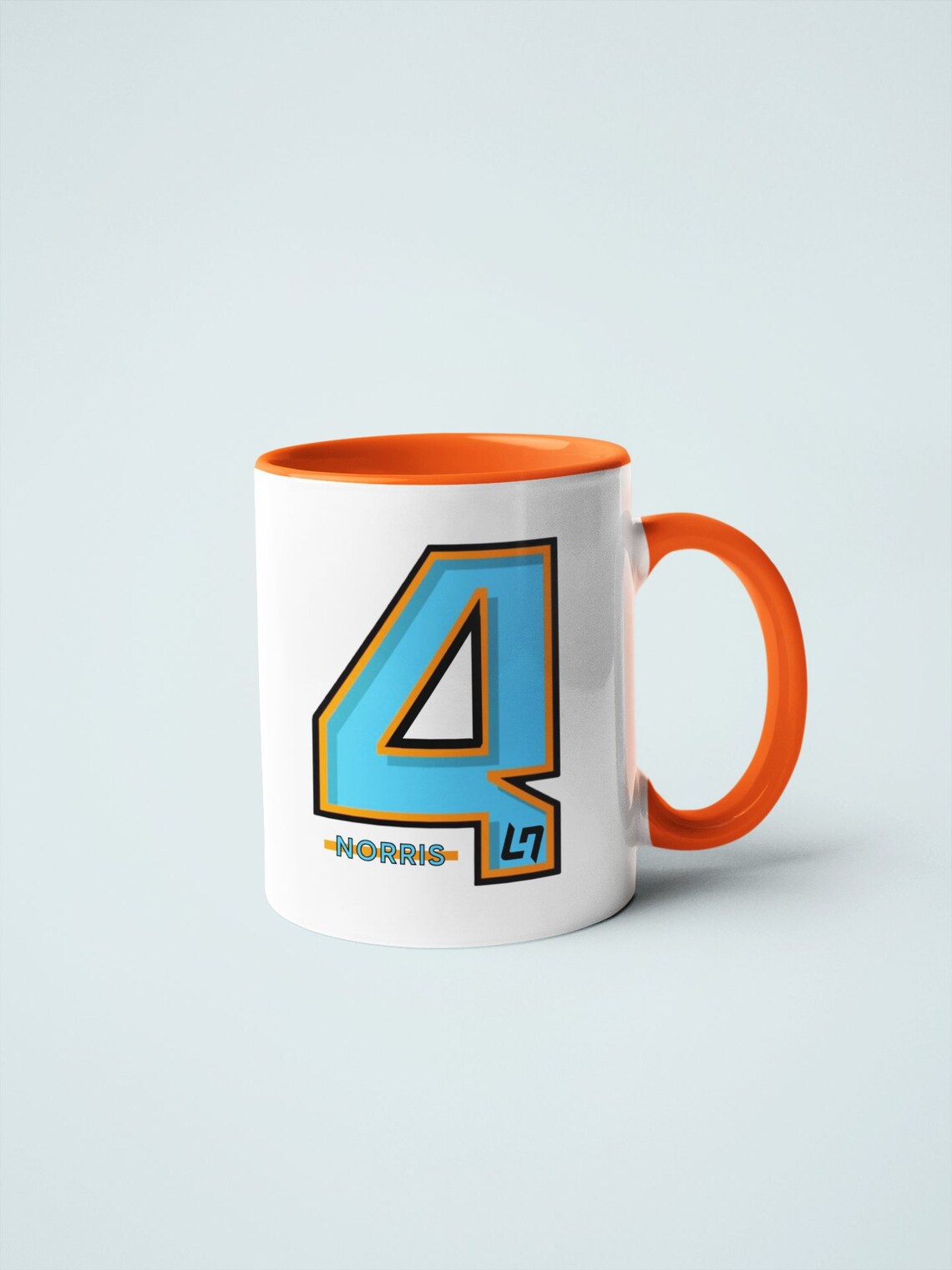 Lando Norris Racing Number 4 2022 Mug Lando Fan Mclaren | Etsy