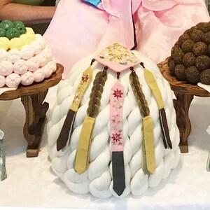 Korean Dohl Birthday 100 Day Dolsang, 돌 백일 싸인, DIY 돌상차림, Wedding Sign ...