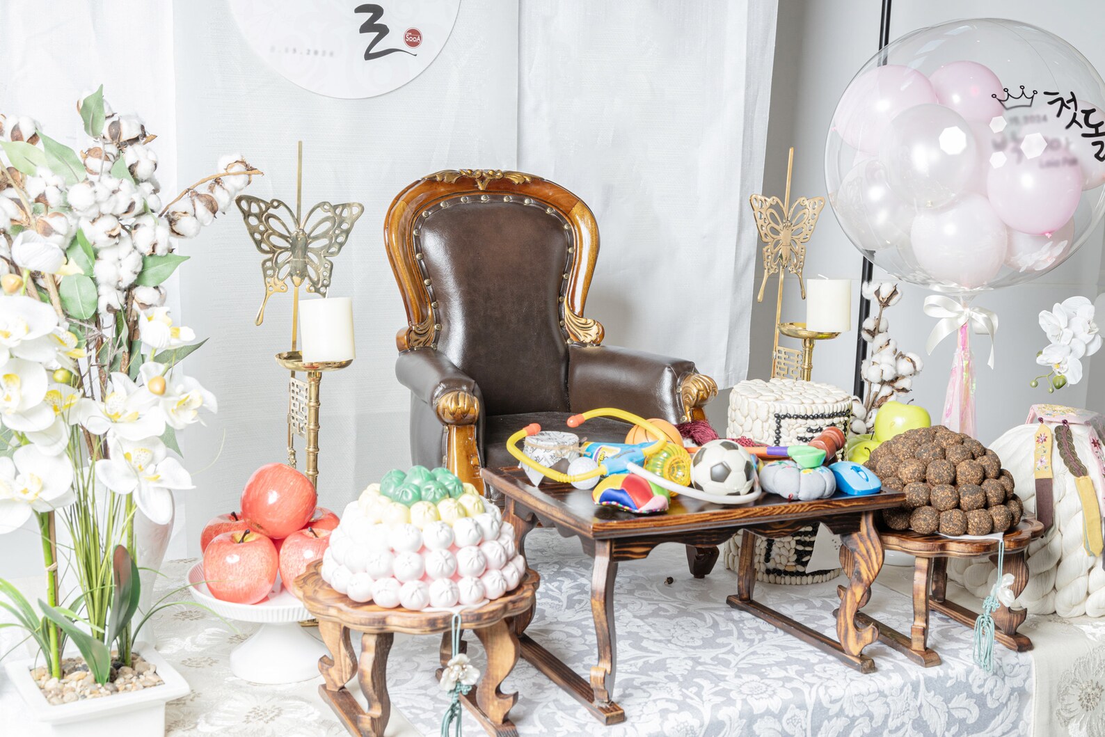 Korean Dohl Birthday 100 Day Dolsang, 돌 백일 싸인, DIY 돌상차림, Wedding Sign ...