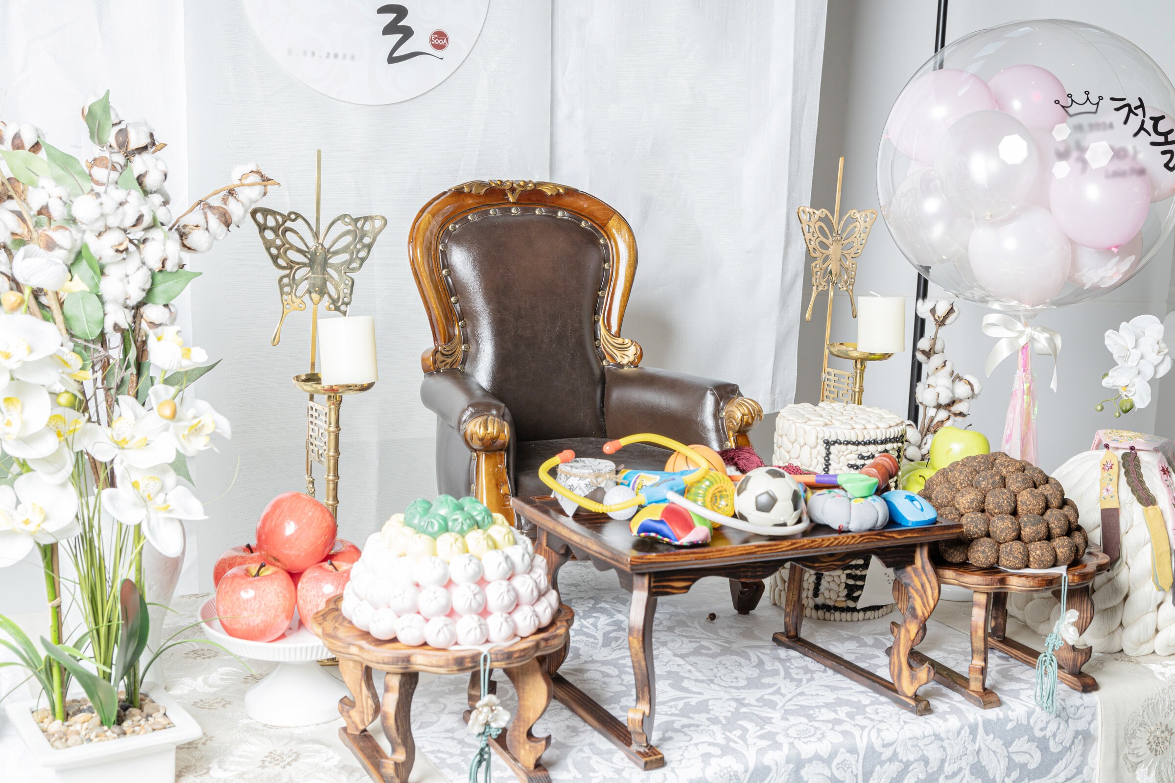 Korean Dohl Birthday 100 Day Dolsang, 돌 백일 싸인, DIY 돌상차림, Wedding Sign ...