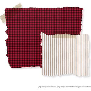 Country Christmas Cottage Digital Scrapbooking Paper, Instant Download ...