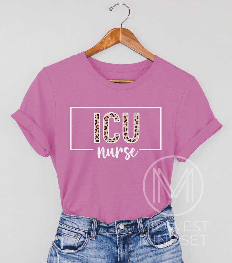 ICU Nurse Shirt Intensive Care Unit Nurse Tee ICU Nurse - Etsy