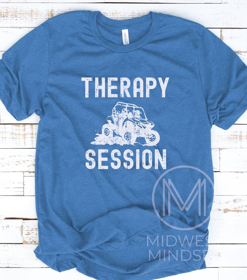 UTV Shirt Side by Side Tshirt Therapy Session Tee Funny SXS Tee SXS T ...