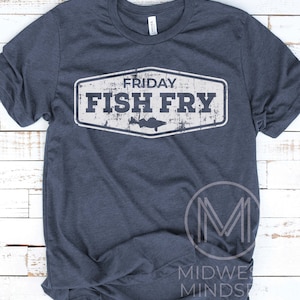 Fish Fry Shirt, Friday Night, Fishing Shirt, Gift for Fisherman, Supper ...