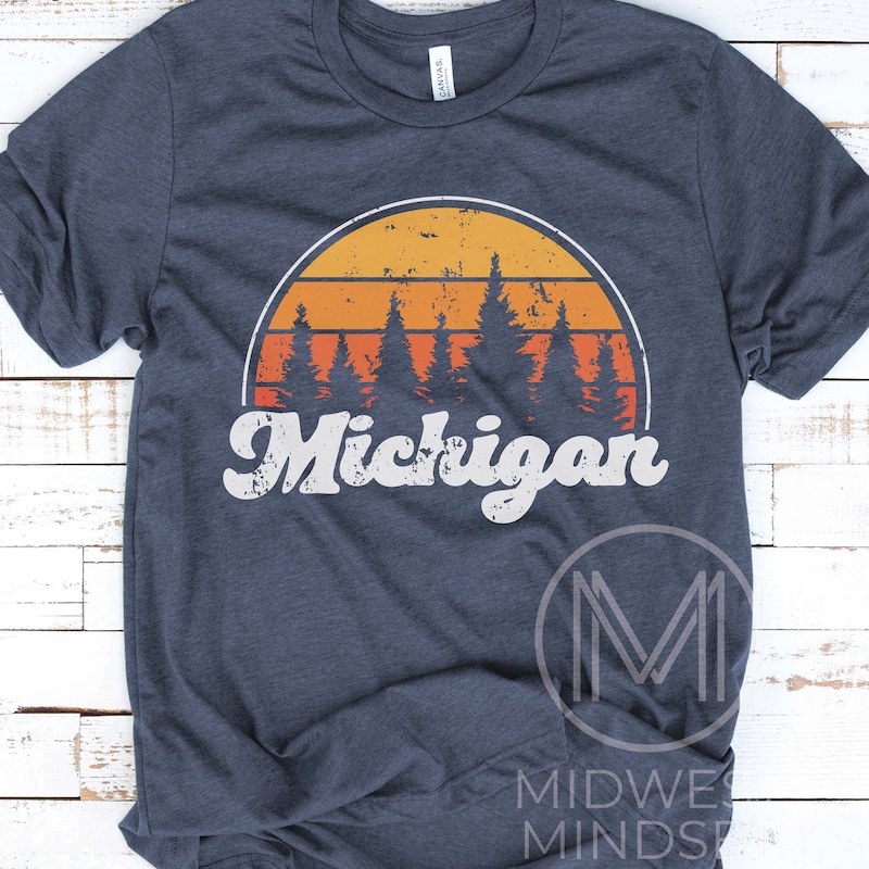 Michigan T Shirt - Etsy
