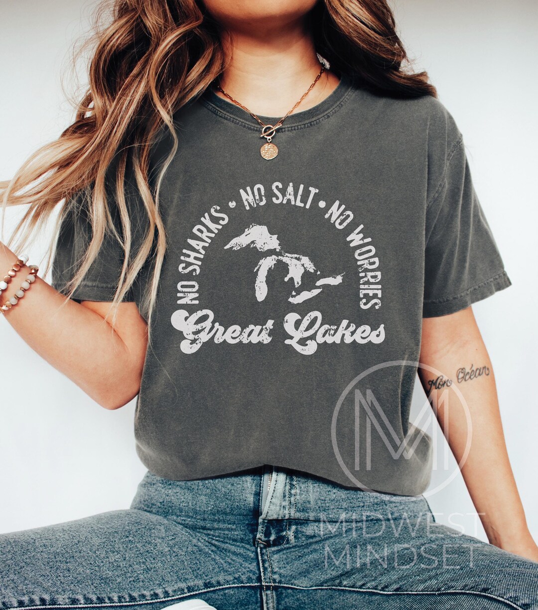 Great Lakes Shirt, Michigan T Shirt, Great Lake State, Michigan ...