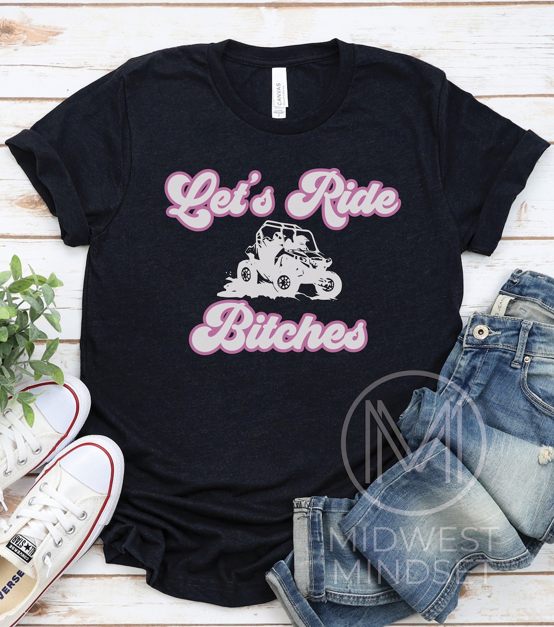 Side by Side Shirt Womens SXS Shirts for UTV Riding Funny Mudding T ...