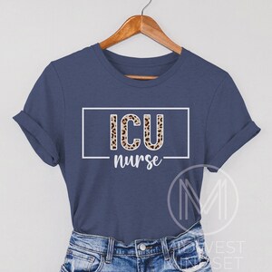 ICU Nurse Shirt, Intensive Care Unit, Nurse Tee, ICU Nurse Top, ICU ...