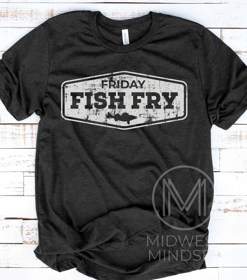Fish Fry Shirt, Friday Night, Fishing Shirt, Gift for Fisherman, Supper ...