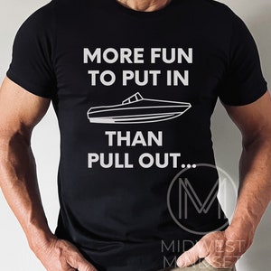 Boating T Shirt Funny Boater Dad Humor Tee Lake Life Shirt Gift for Dad ...