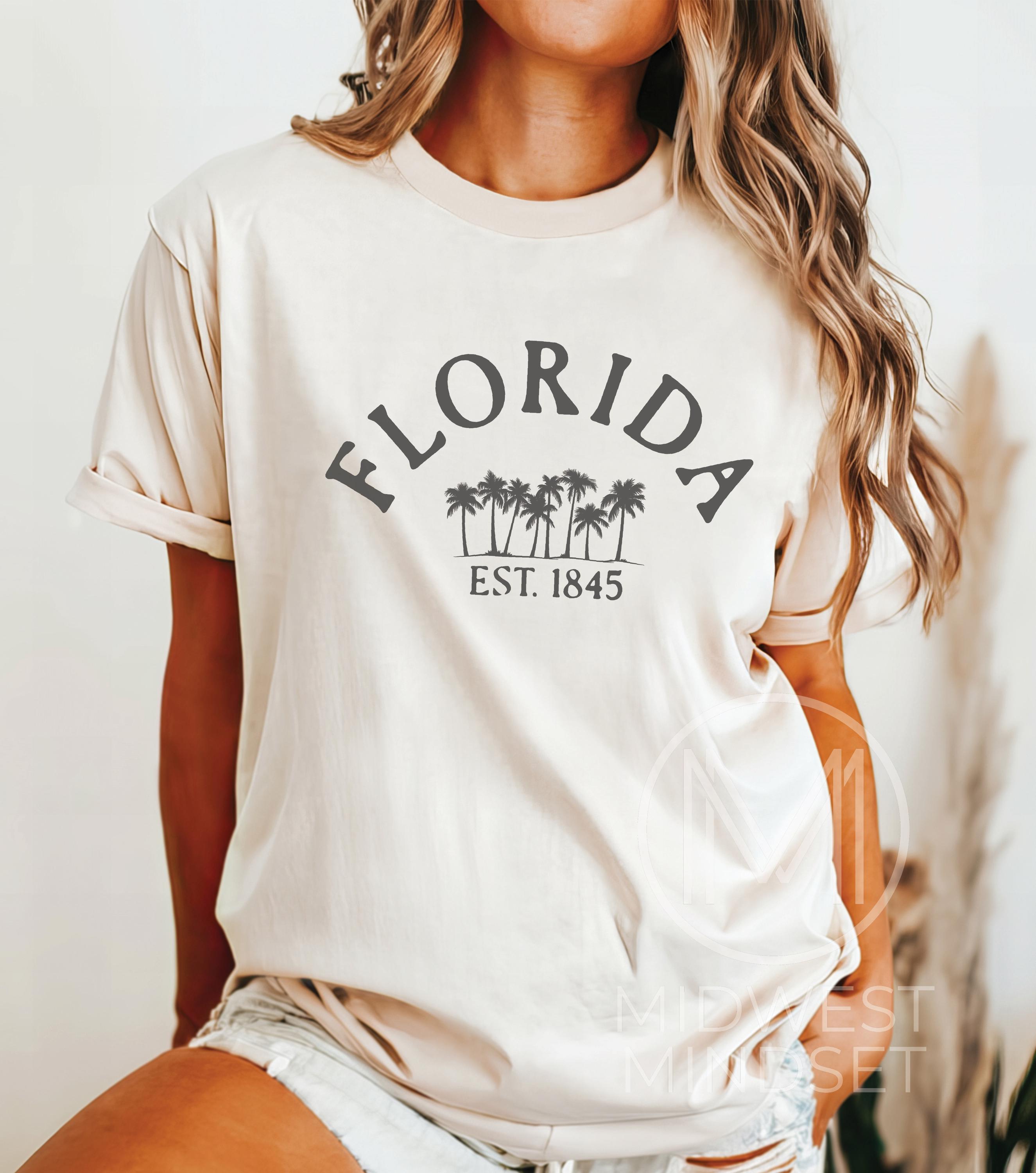Florida Spring Break Beach Shirt, Vintage Florida Lover Gifts, Home ...