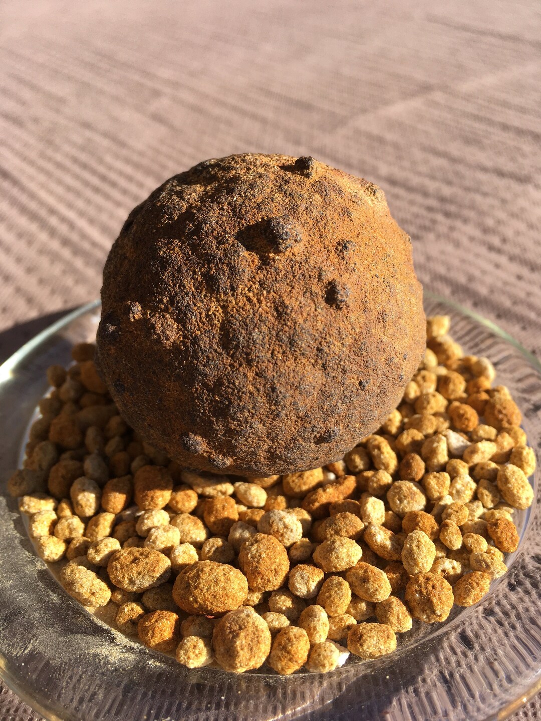 Shaman Stone on a Bed of Sandstone Spheres - Etsy