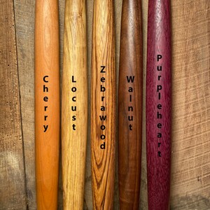 French Rolling Pin Wooden Rolling Pin Tapered Rolling Pin - Etsy