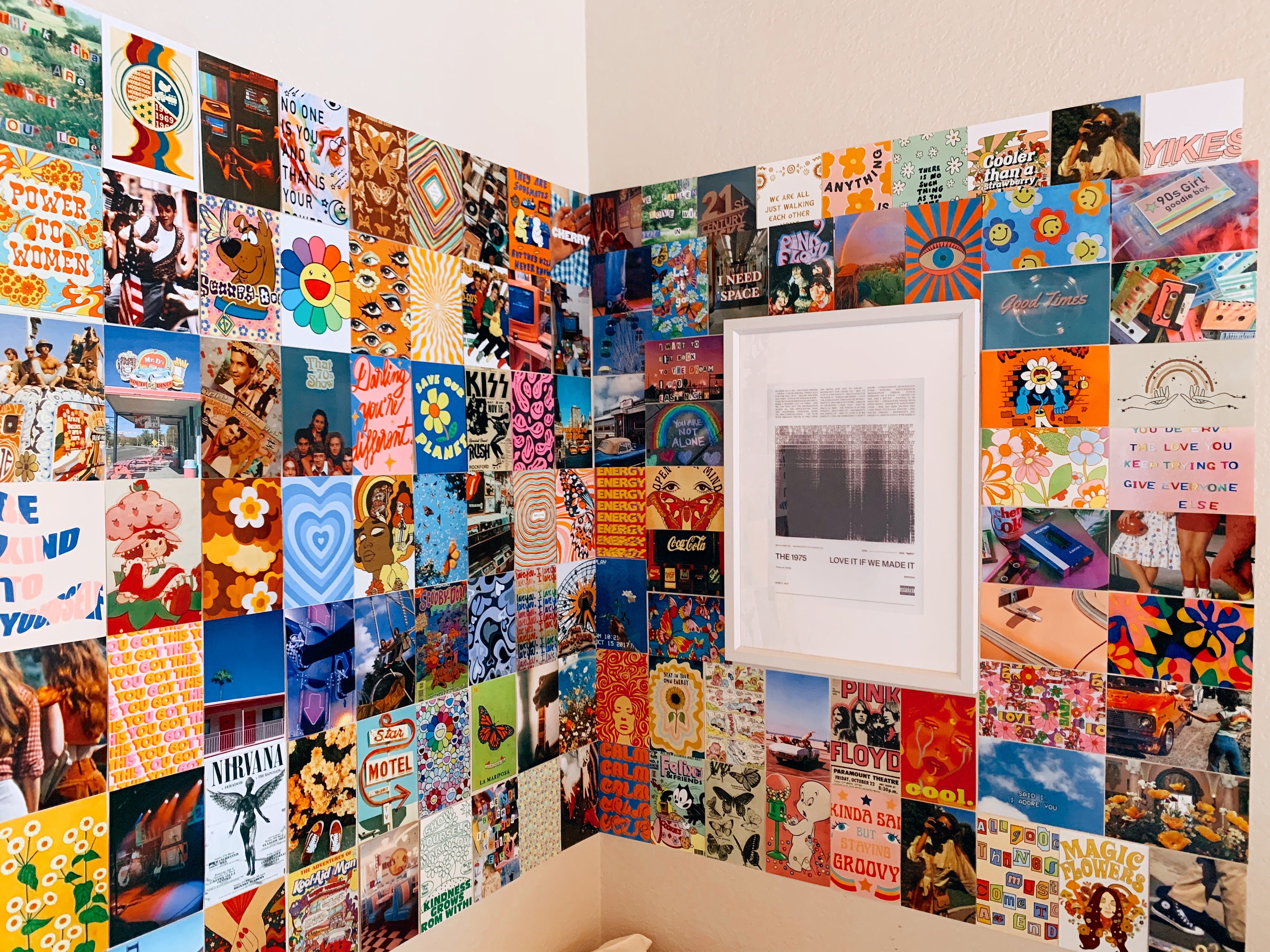 Indie 90s Aesthetic Wall Collage Kit VSCO Girl Room Decor - Etsy UK