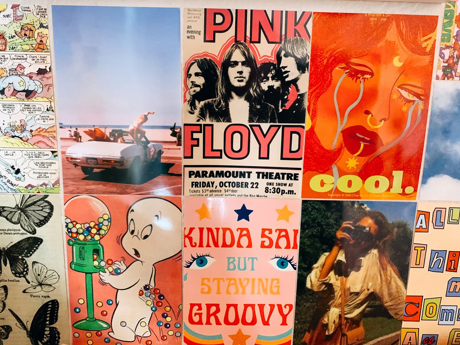 Indie 90s Aesthetic Wall Collage Kit VSCO Girl Room Decor - Etsy