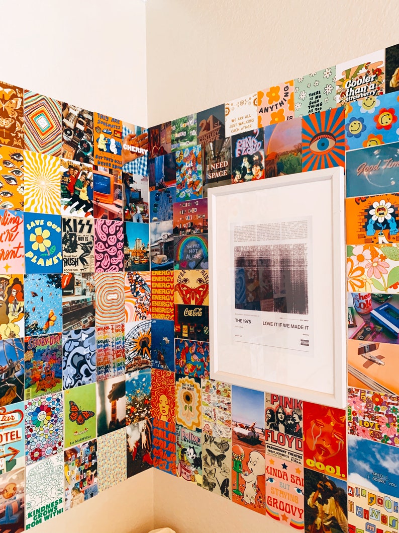 Indie 90s Aesthetic Wall Collage Kit VSCO Girl Room Decor - Etsy