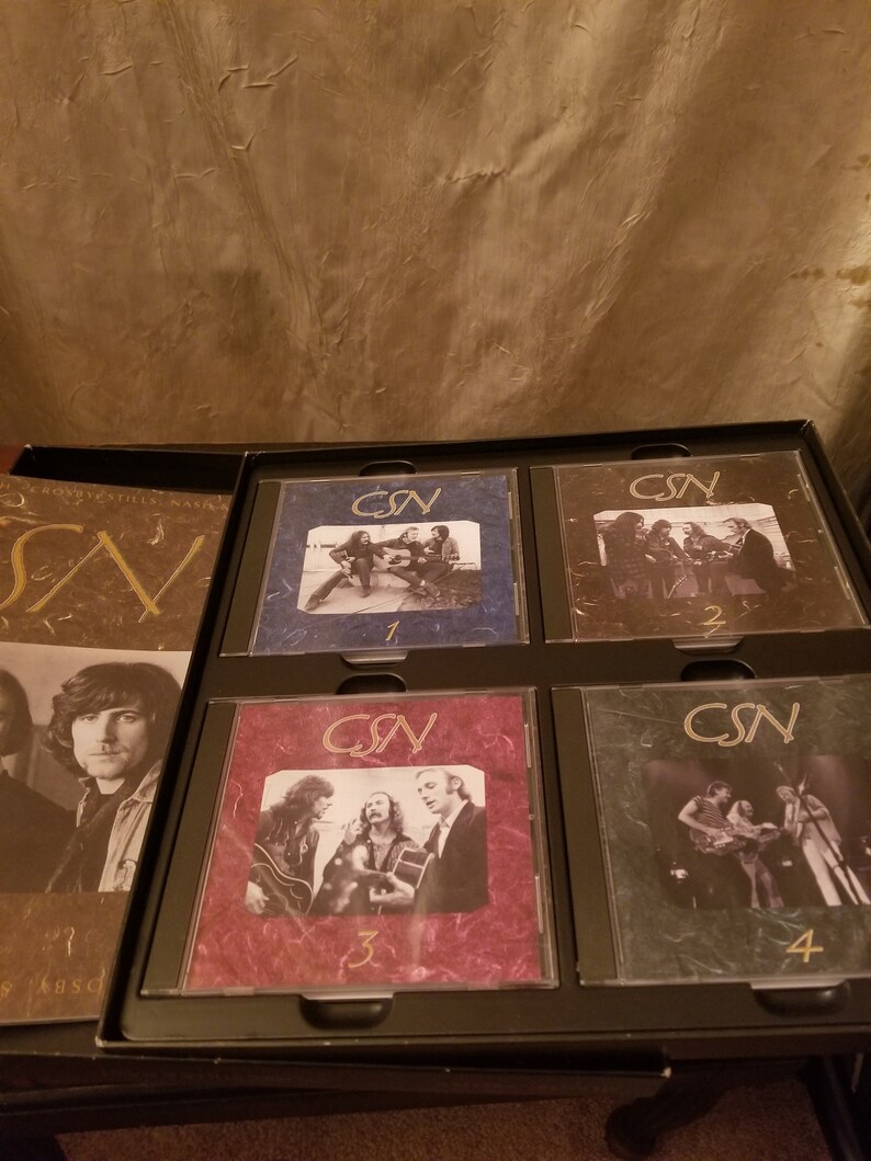 CSN 1991 4disc CD Set - Etsy