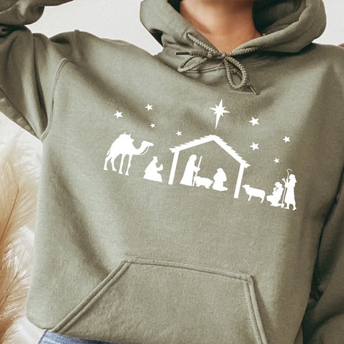 Christmas Nativity Sweatshirt True Story Christmas - Etsy