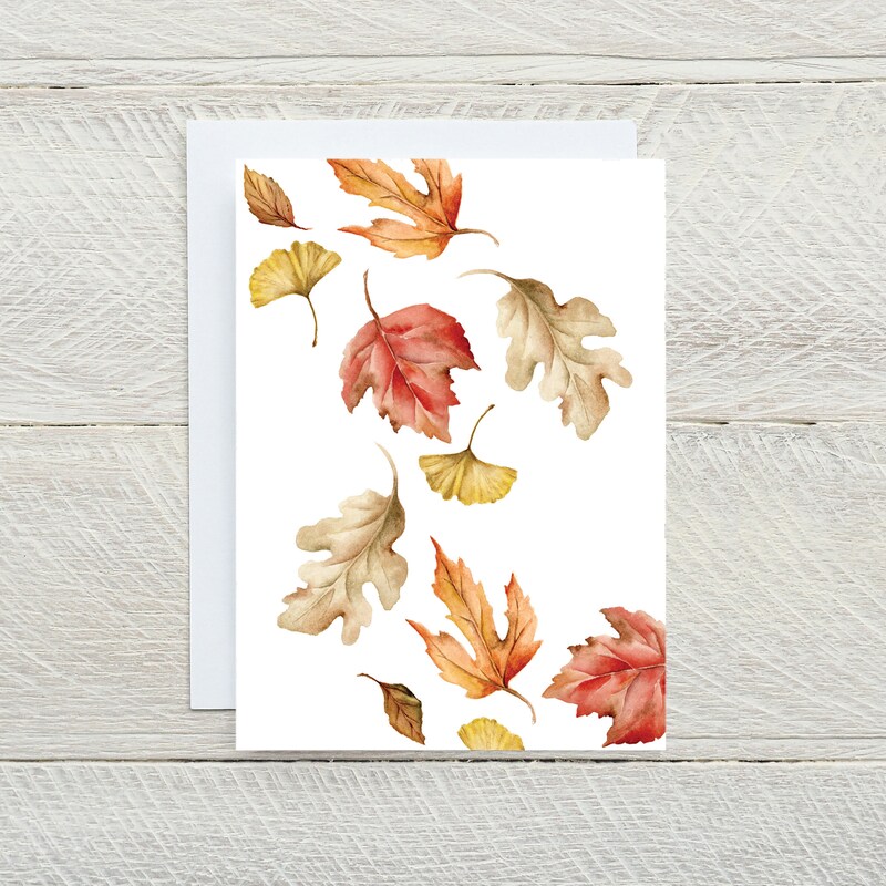 Fall Greeting Card - Etsy